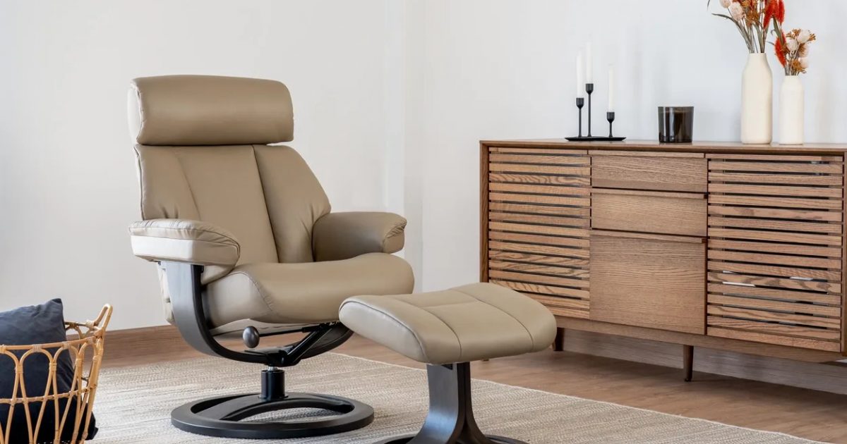 Edge Living Furniture | NORDIC 99 CHAIR & OTTOMAN