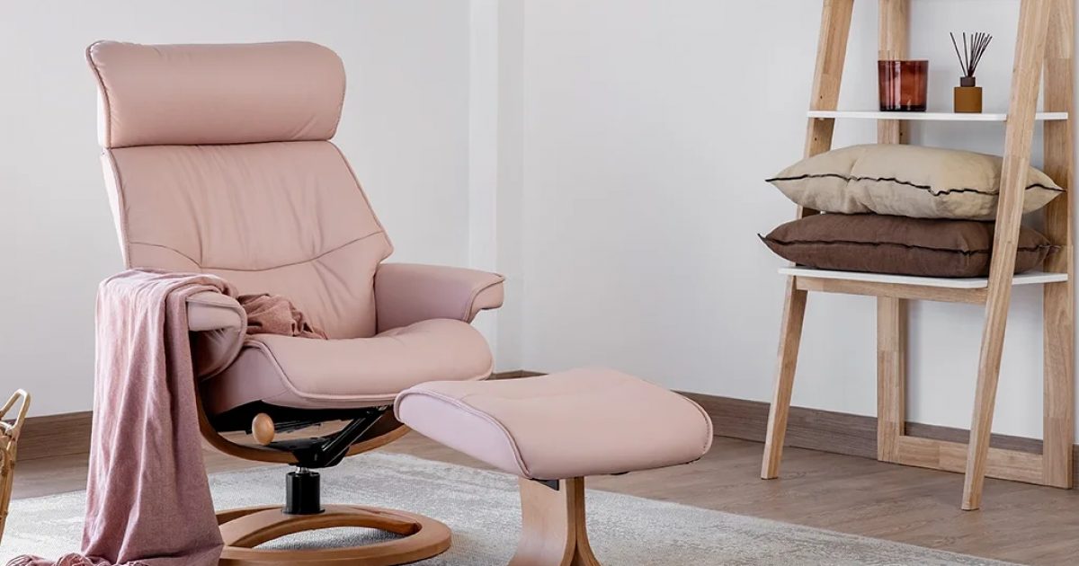 Edge Living Furniture | NORDIC 93 CHAIR & OTTOMAN