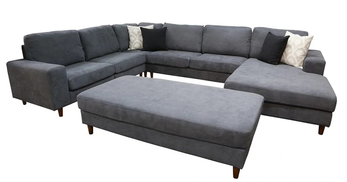 Edge Living Furniture | SOLUTION MODULAR REVERSIBLE CHAISE SUITE