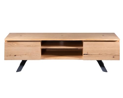 Edge Living Furniture | RICHMOND BOOKCASE - Messmate and Black