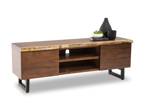 Edge Living Furniture | RICHMOND BOOKCASE - Messmate and Black