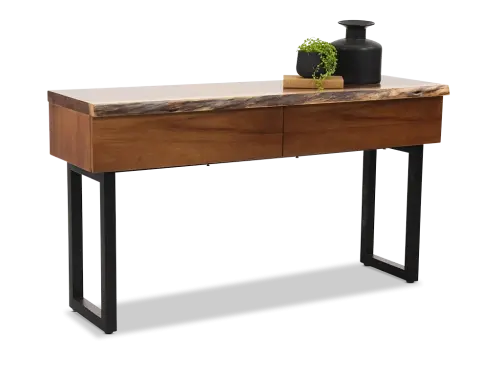 Edge Living Furniture | RICHMOND BOOKCASE - Messmate and Black